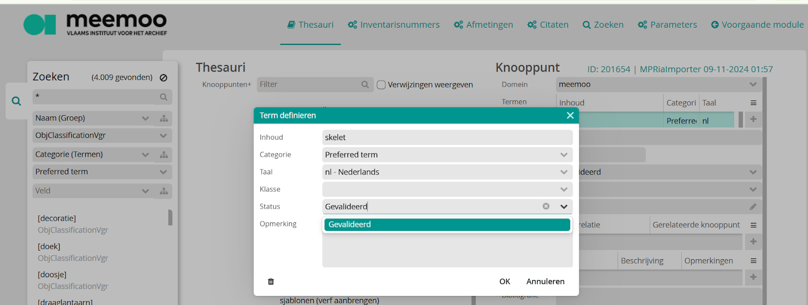 Mijn data opschonen voor migratie – Meemoo Support